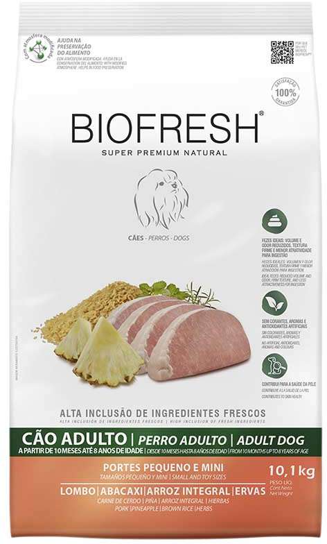 Biofresh Adulto Raza Pequeña 3Kg Cerdo y Anana Con Regalo – Veterinaria ...