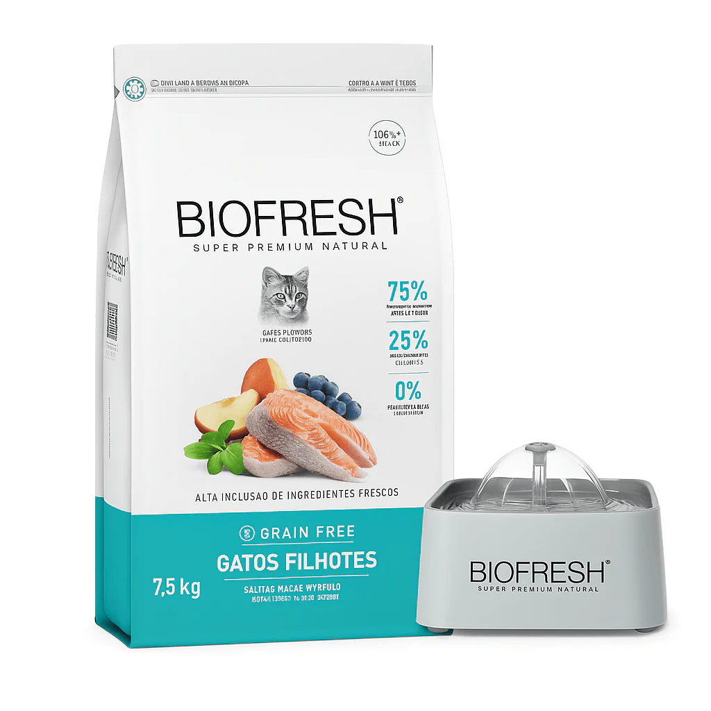 Biofresh Super Premium Gato Filhote Salmon 7.5kg Con Regalo ...