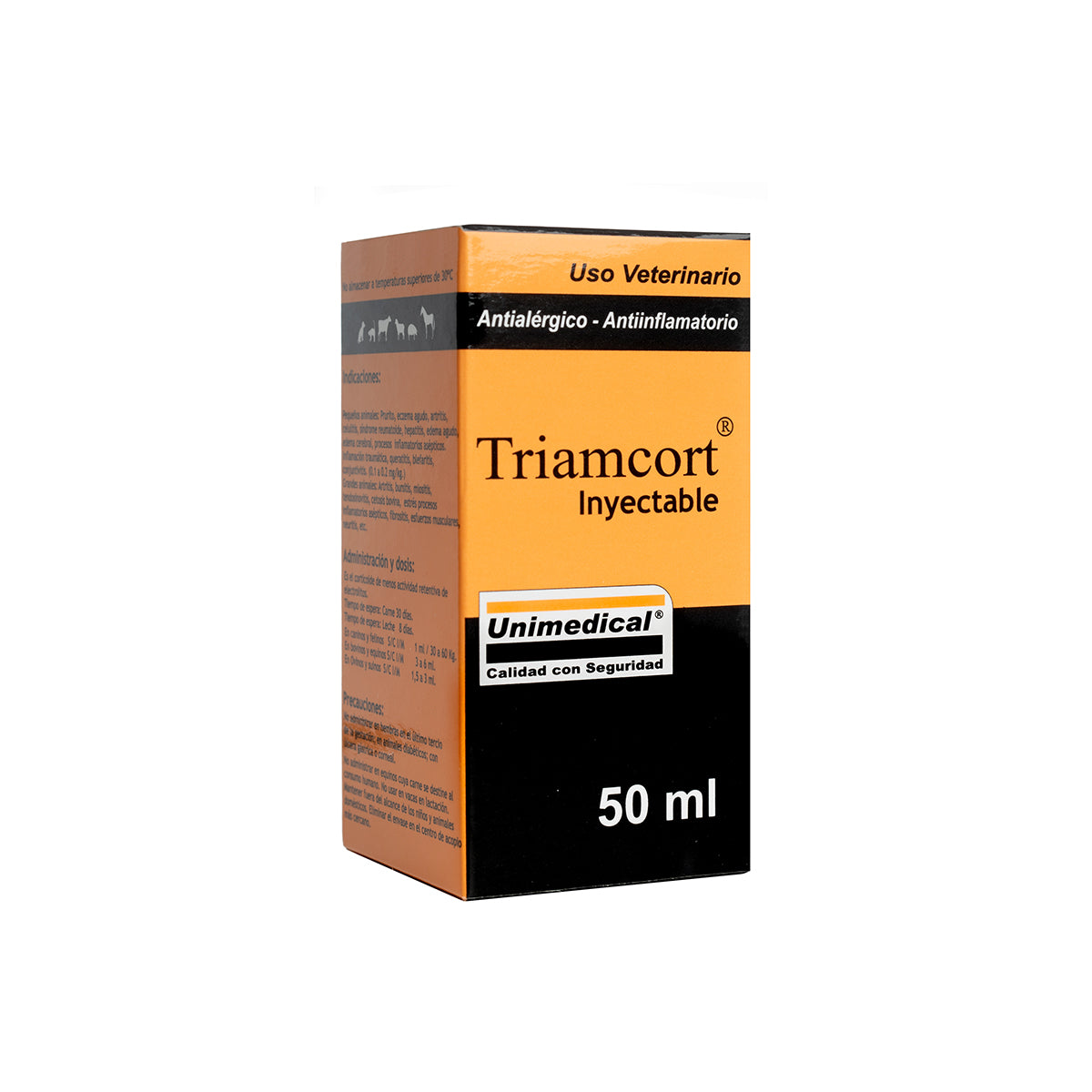 Triamcort 50ml Inyectable Unimedical – Veterinaria La Hacienda