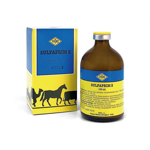 Sulfaprim S 100ml Fatro – Veterinaria La Hacienda
