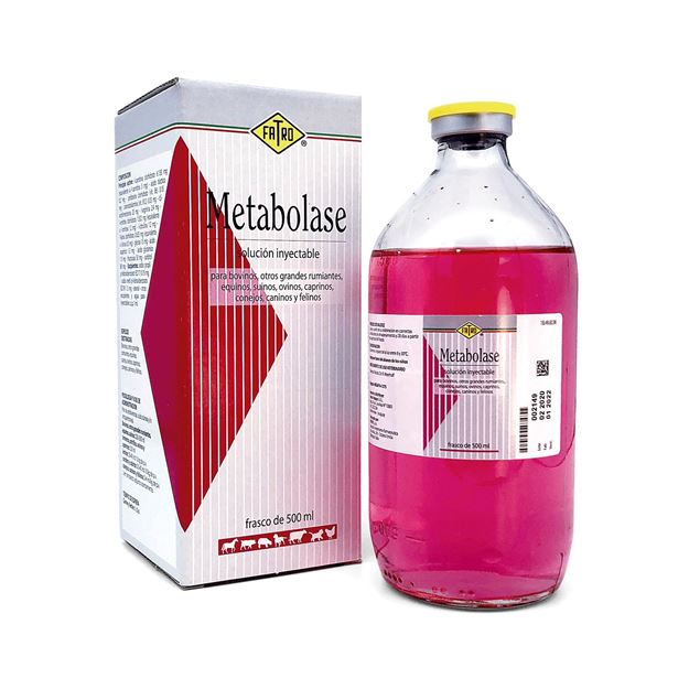 Metabolase 500cc Fatro – Veterinaria La Hacienda