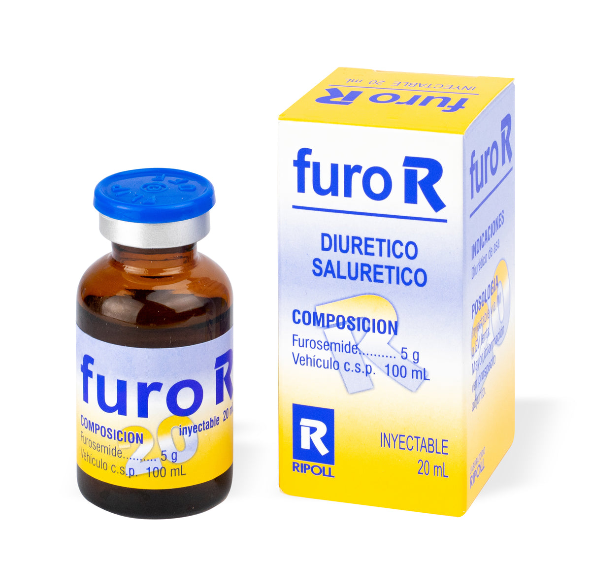 Furo R Inyectable 10ml – Veterinaria La Hacienda