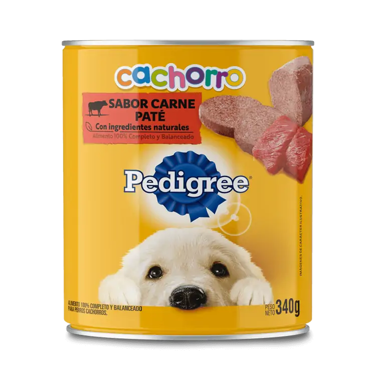 Pate Pedigree Perro Cachorro Carne 340g – Veterinaria La Hacienda