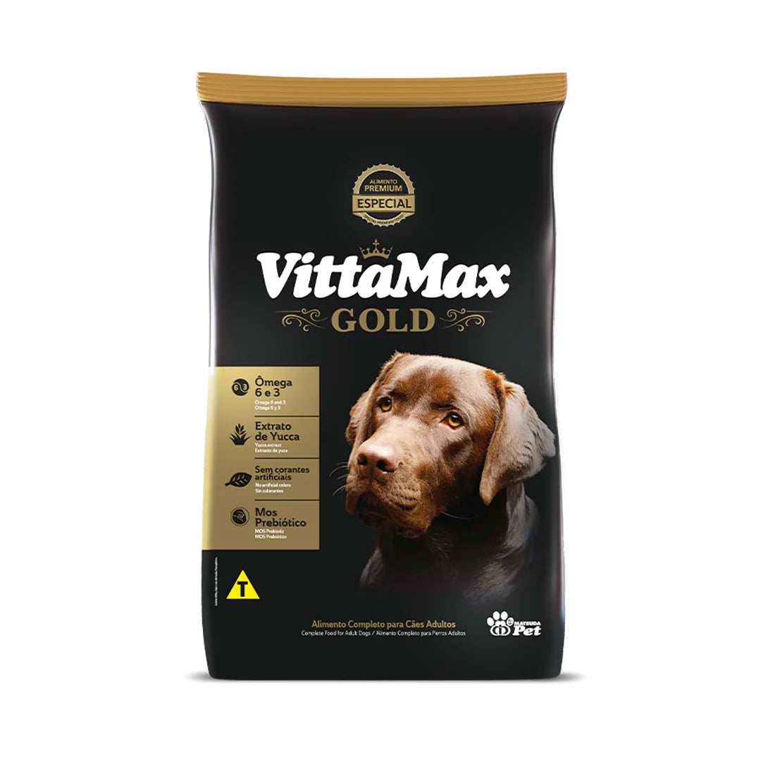 Vittamax Gold Premium Especial Adulto 15Kg con Contenedor – Veterinaria ...
